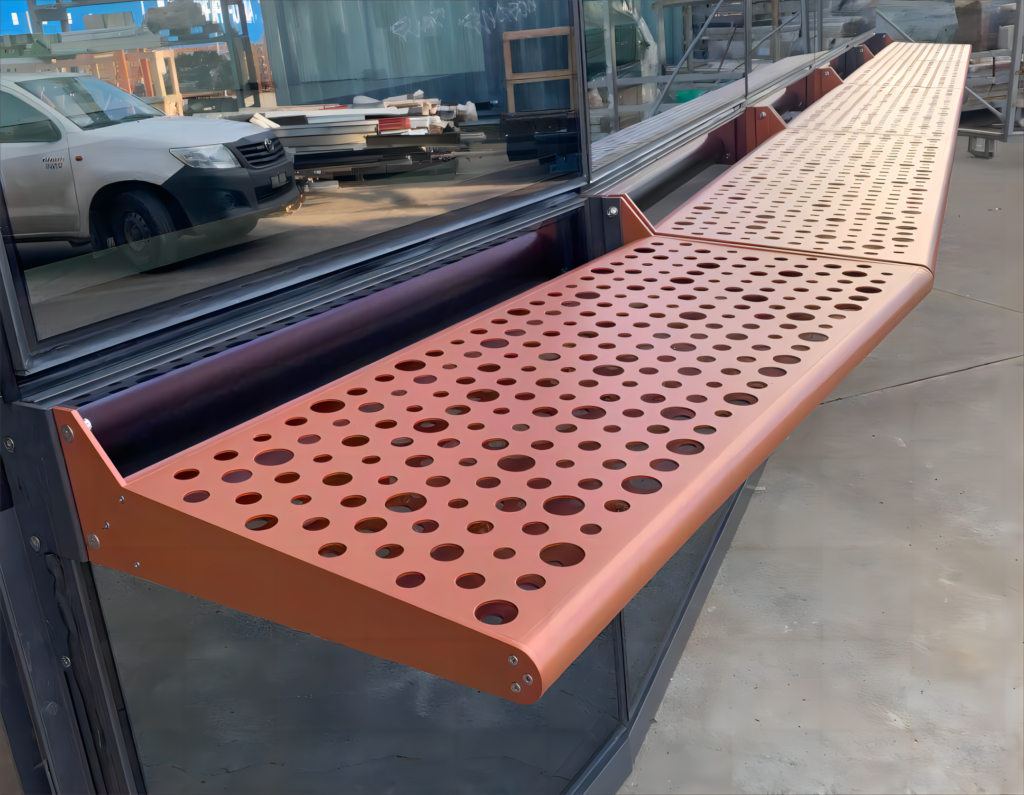 Perforated aluminum panels:510 Church Street_wallnova